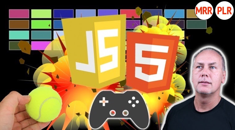 Brick Breaker Breakout Game HTML5 JavaScript Course – Uthena